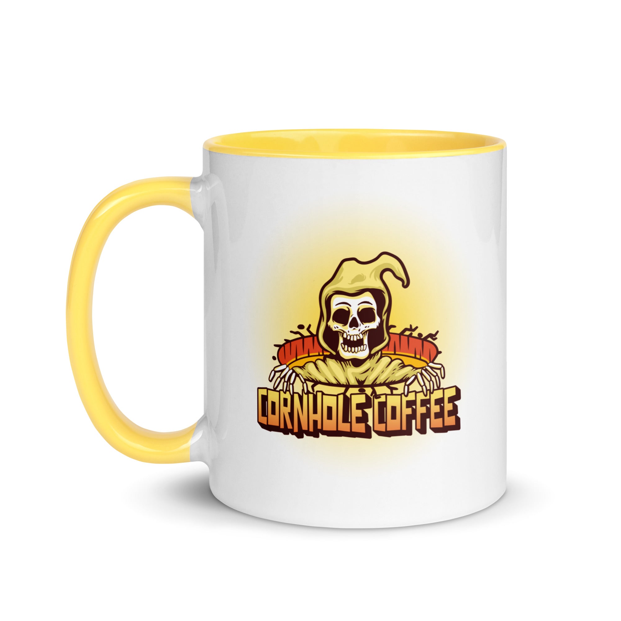 Mug with Color Inside – Cornhole Coffee
